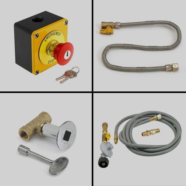 Gas Fire Pit Components & Gas Fire Pit Accessories – Outdoor Fire & Patio