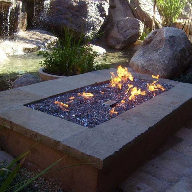 60" x 24" Rectangle S-Burner | Ready-to-Finish Package – Outdoor Fire ...