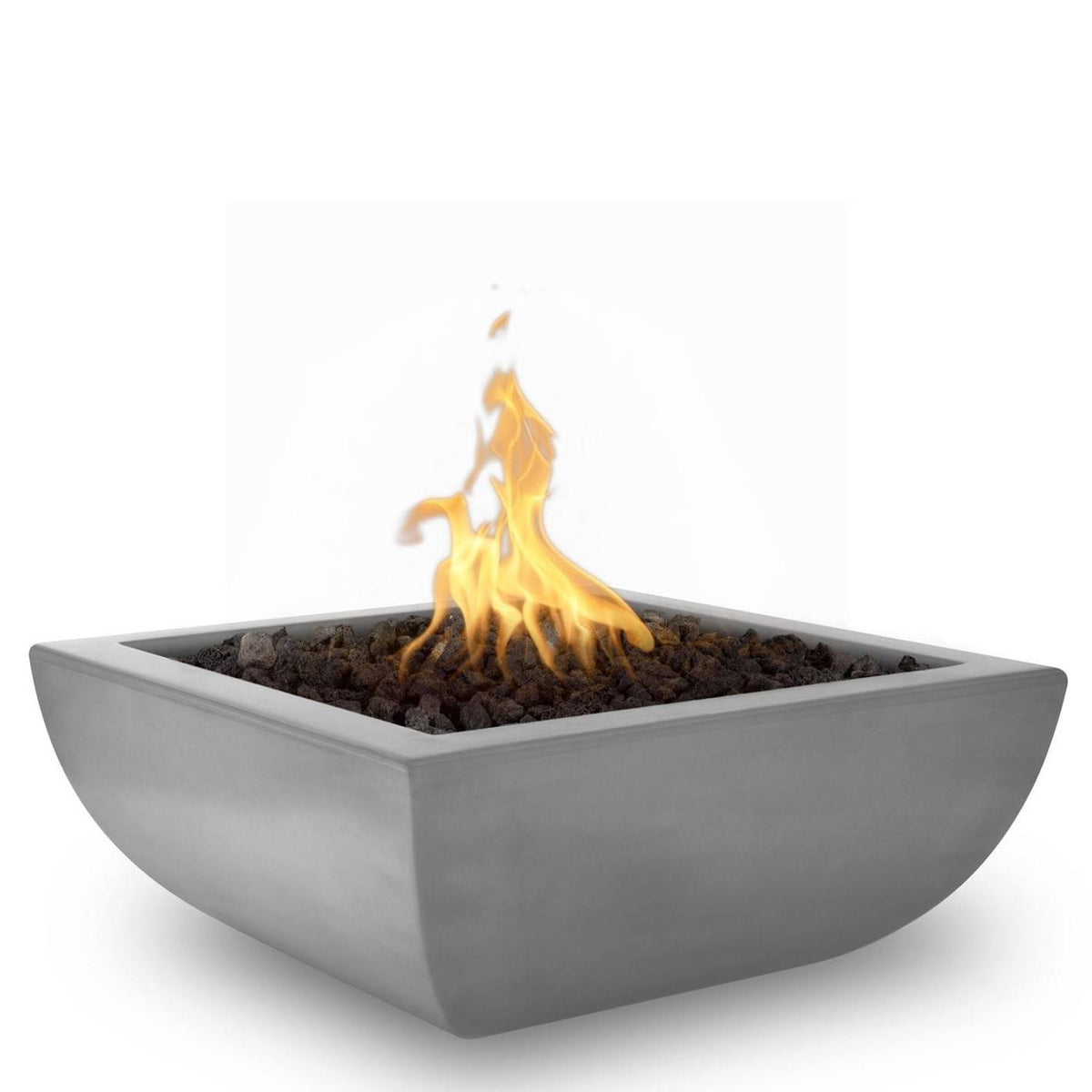Avalon Concrete Fire Bowl | Modern Outdoor Fire Feature – Outdoor Fire ...