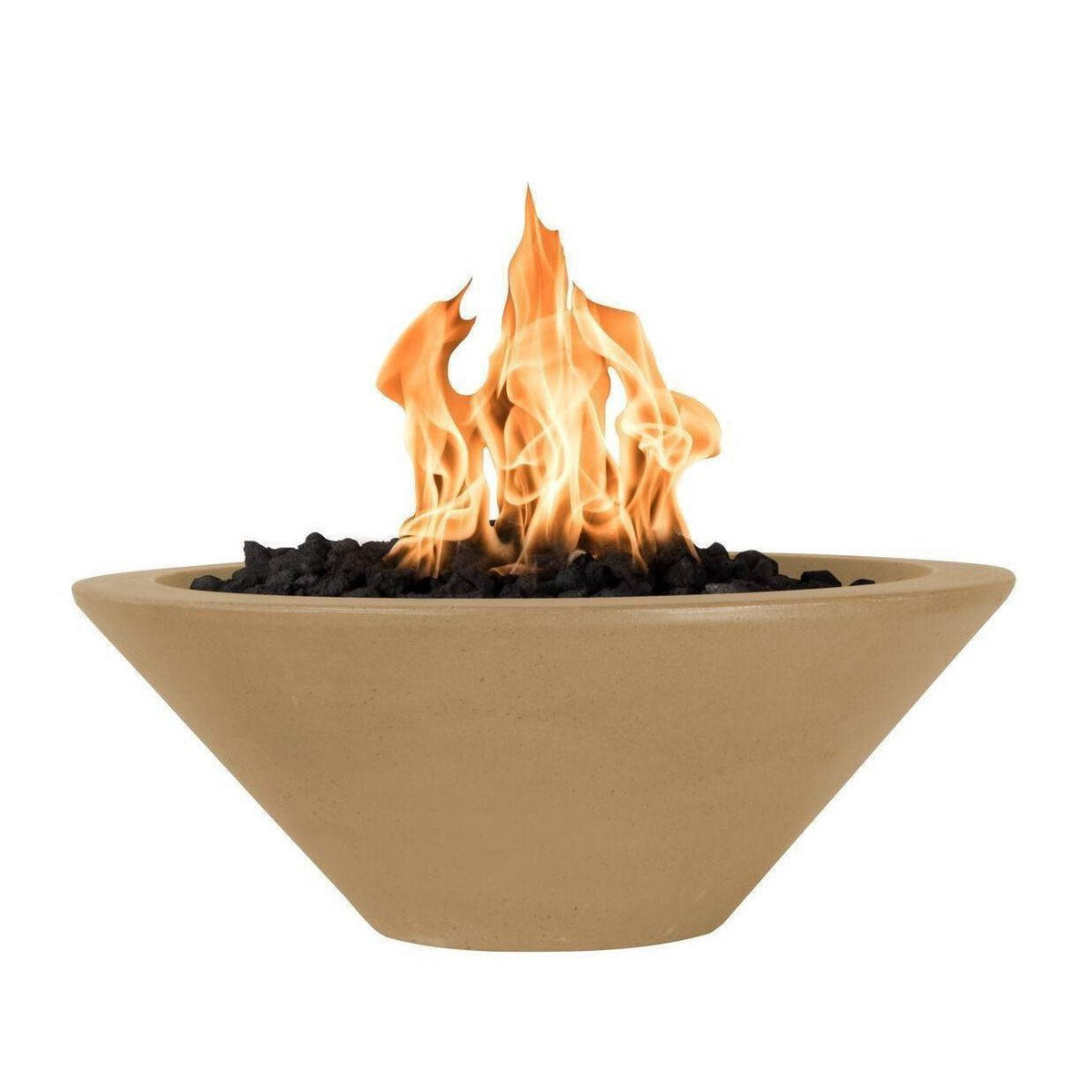 Cazo Concrete Fire Bowl | Modern Outdoor Fire Feature – Outdoor Fire ...