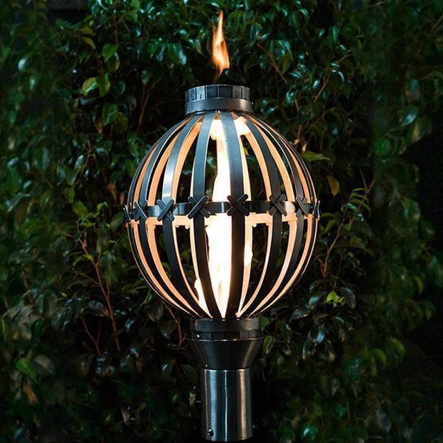 Globe Gas Tiki Torch | Outdoor Fire and Patio