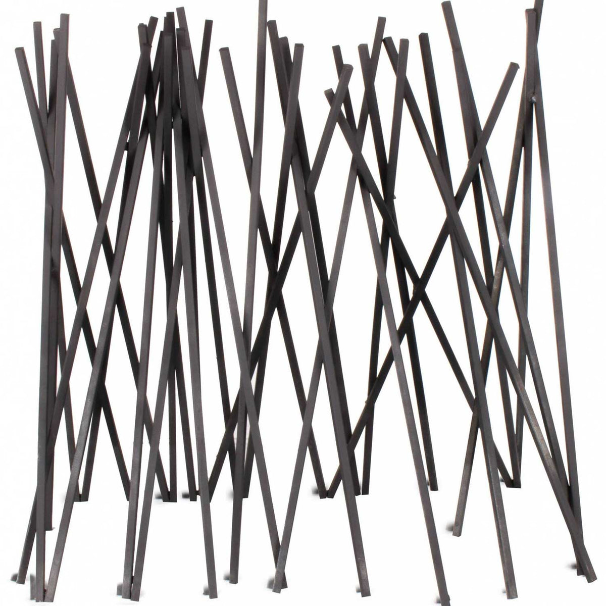 Milled 1/4" Steel Fire Twigs - Sets Over Existing Burner – Outdoor Fire ...