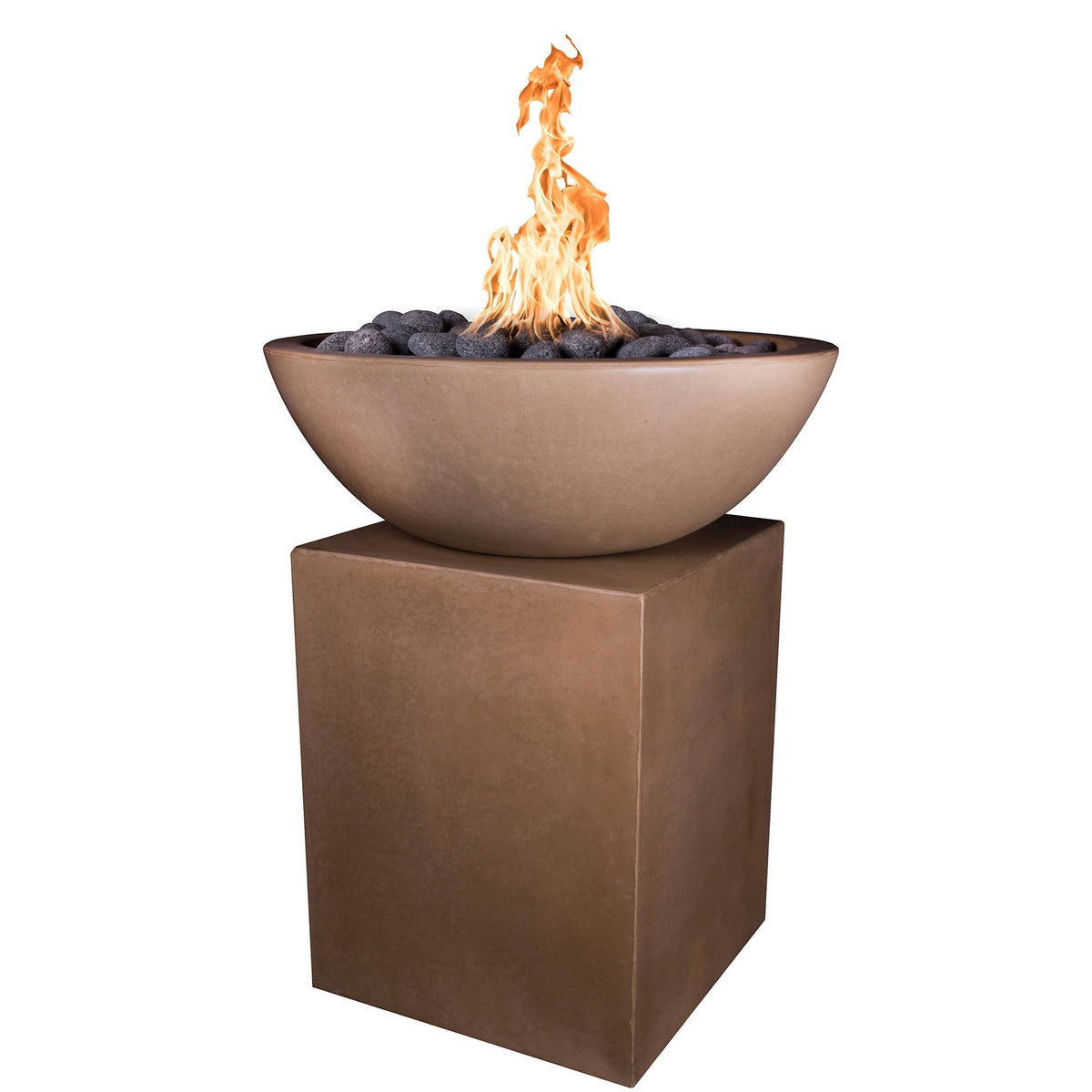 Concrete Fire Bowl Stand 22" - GFRC – Outdoor Fire and Patio