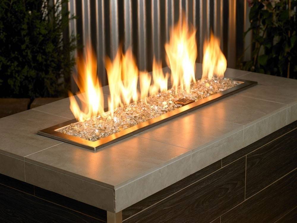 1/4" Platinum Reflective Fire Glass – Outdoor Fire and Patio