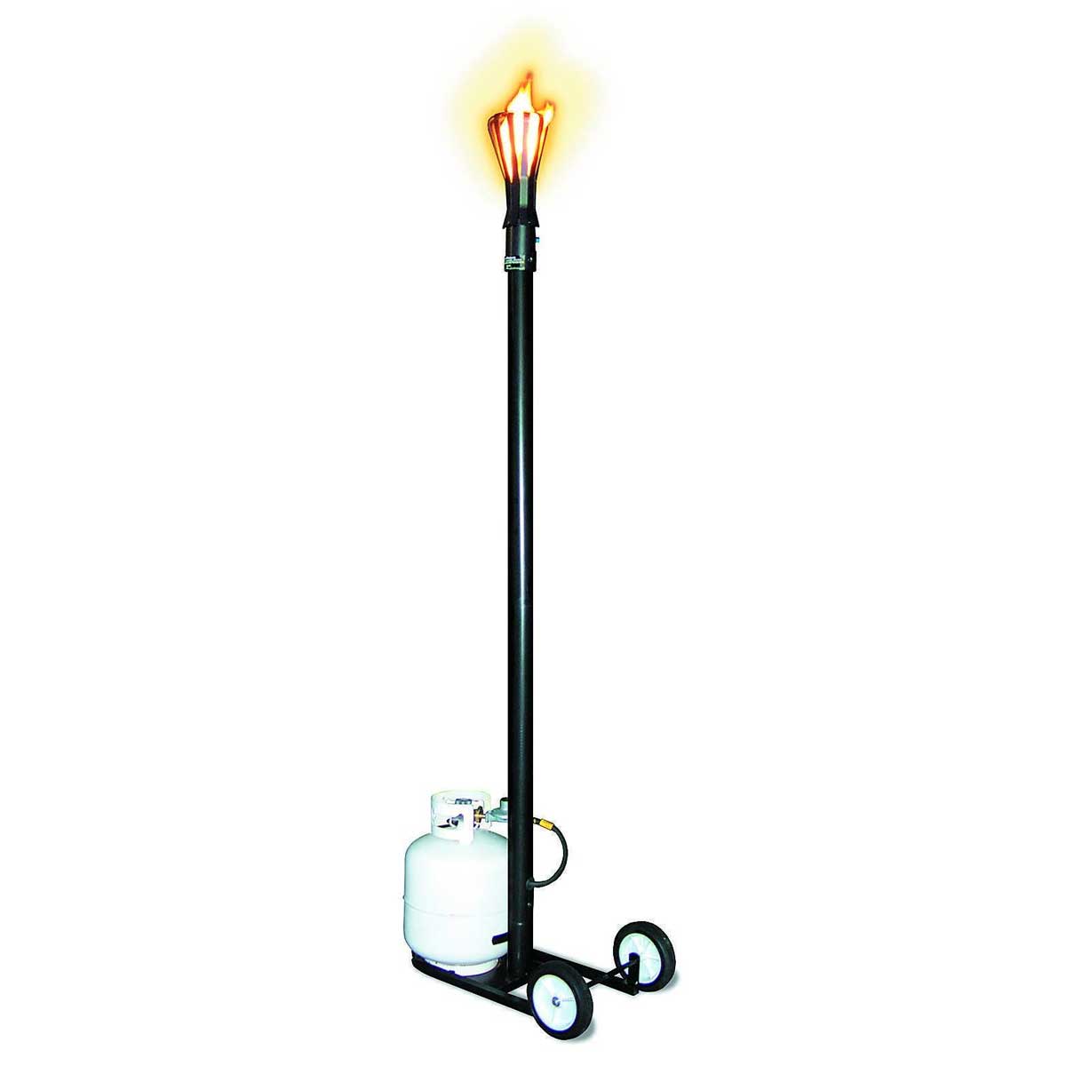 Portable Finger Style Gas Tiki Torch – Outdoor Fire and Patio