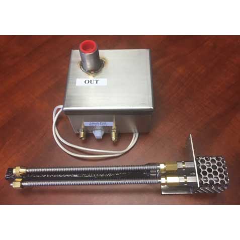 Linear Brass Bullet Burner – Outdoor Fire and Patio