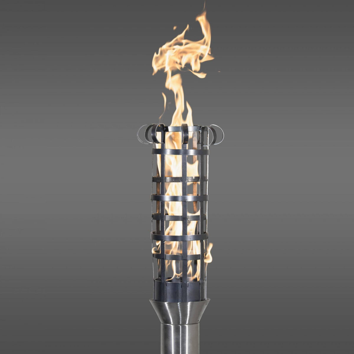 Woven Gas Tiki Torch | Outdoor Fire and Patio